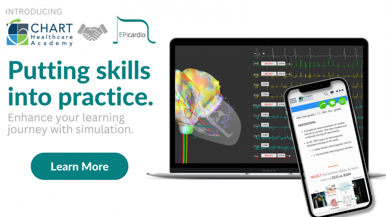 ECG EKG simulation based e-learning e-training - Epicardio Simulation™